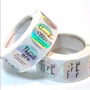 Office | 20 15 Inch Thank You Stickers | Poshmark